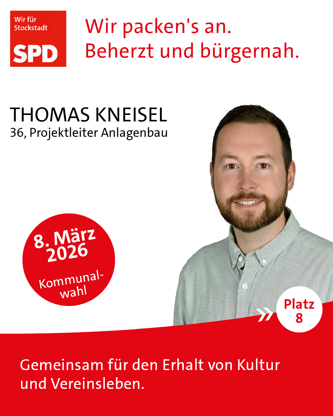 Thomas Kneisel – SPD Stockstadt 2026